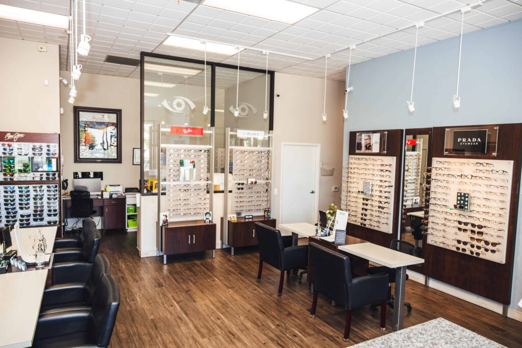 office layout - Clear Choice Optometry